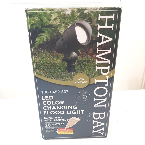Hampton Bay | Other | New Hampton Bay Led Color Changing Flood Light ...